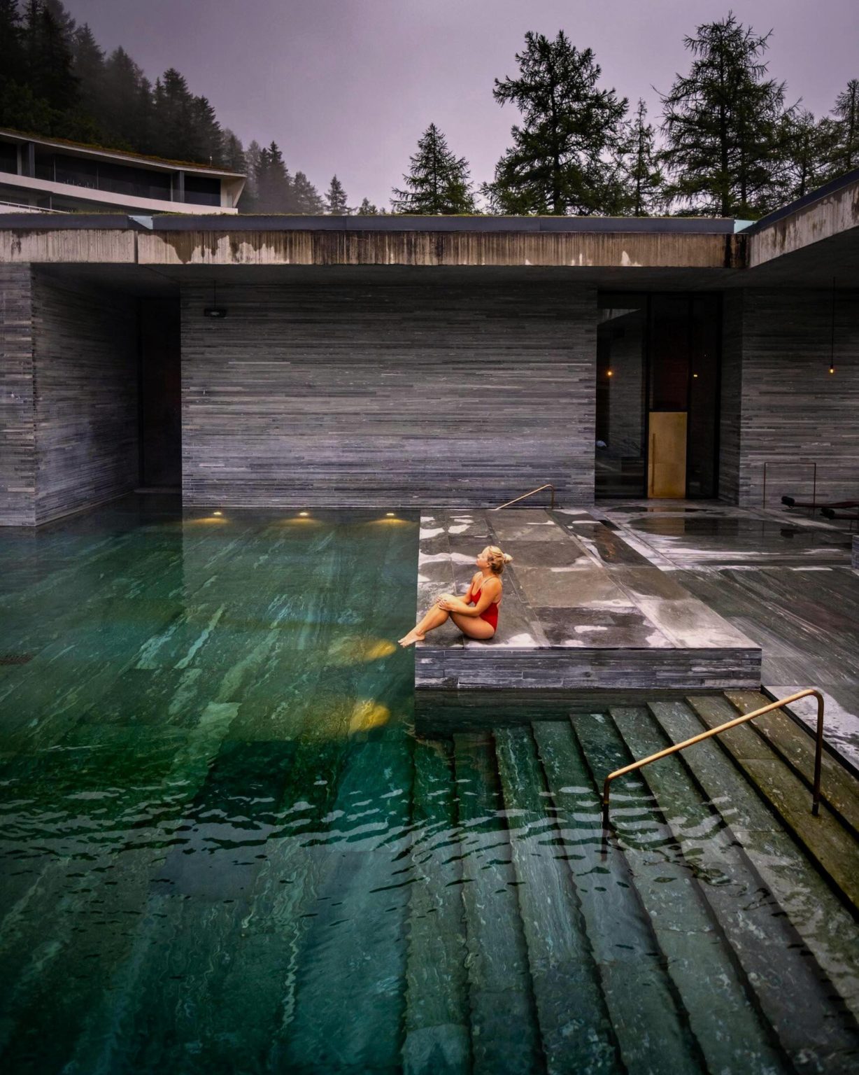 Wunderbar Therme Vals Zumthor Fotosnull